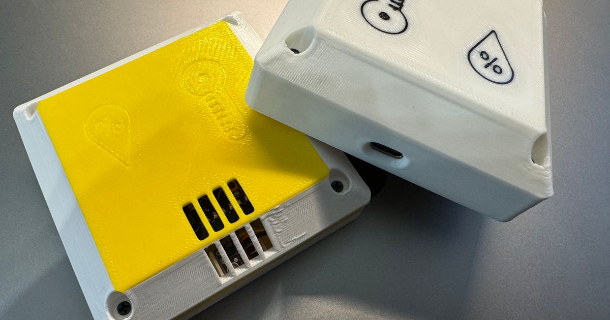 Temperature and Humidity sensor - ESP32 by sn0w | Download free STL ...