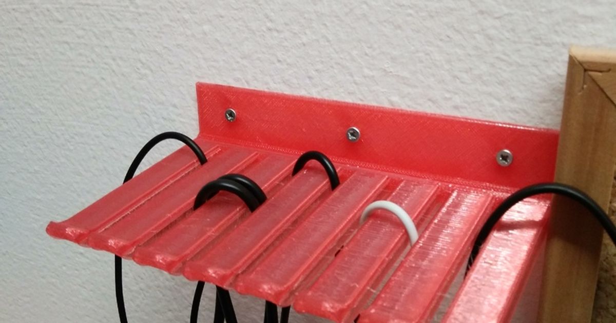 Cable rack 15 cm by Tooner.it | Download free STL model | Printables.com