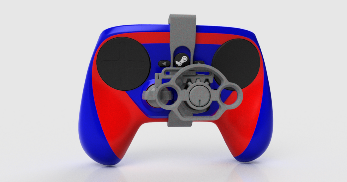 Steam Controller controller mini wheel von Ziemniaczenka | Kostenloses ...
