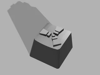 rust game keycap by vexiak | Download free STL model | Printables.com