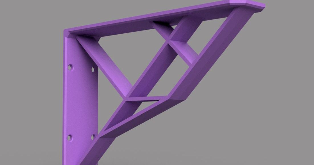 Geometric Shelf Bracket - Various - Collection - Reggimensola Vari by ...