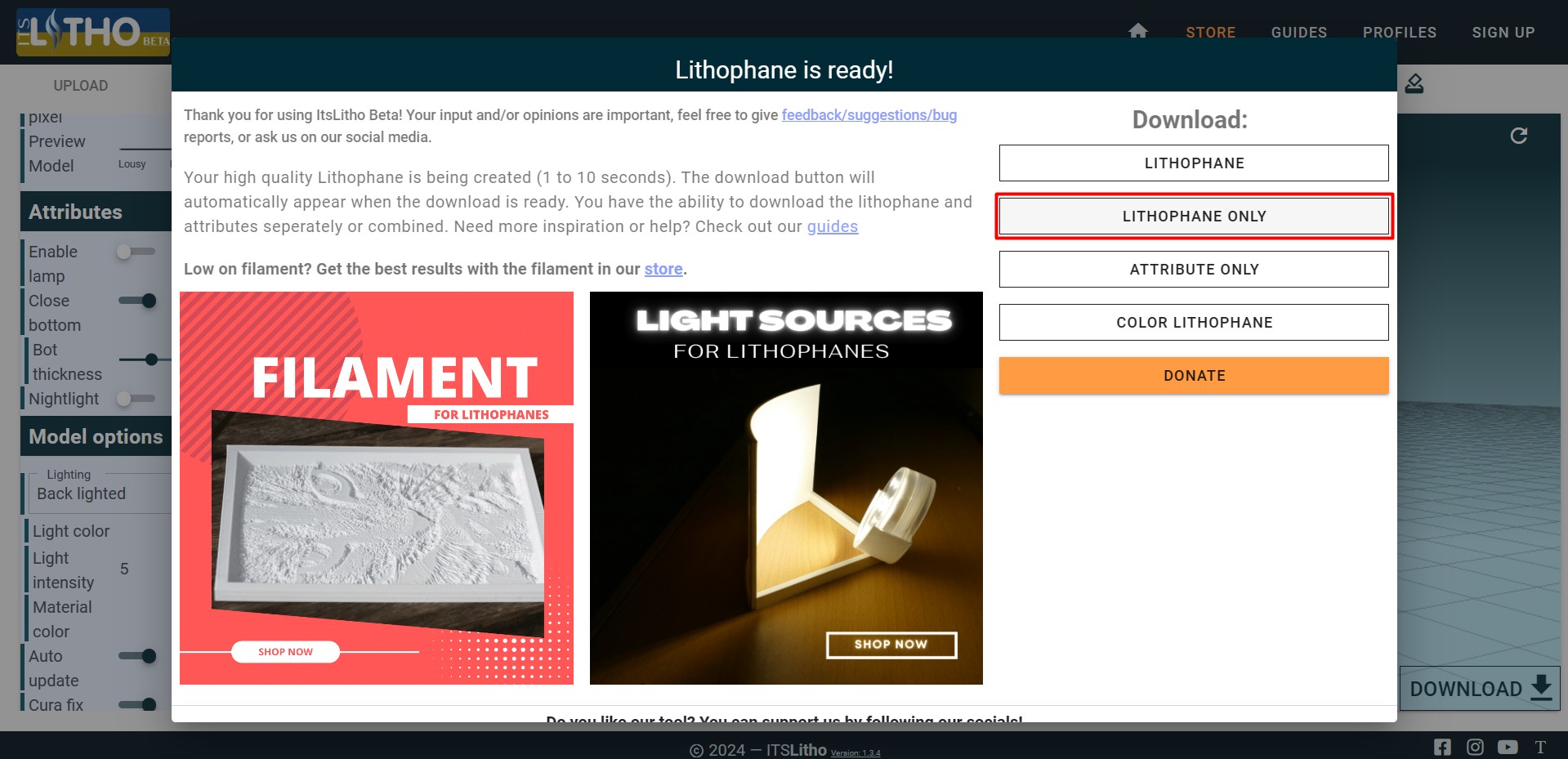 BTS Lithophane 360° Lamp by Ondrashek | Download free STL model ...