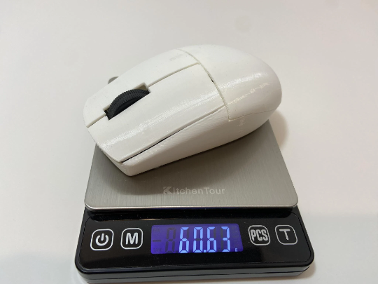 Z100s, 3D Printed Symmetric Wireless Mouse for Logitech G305 by ...
