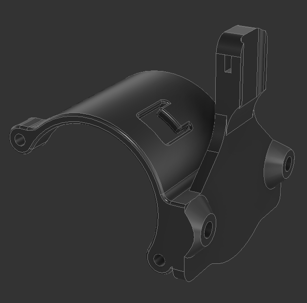 EBB36 Side Mount for Orbiter V2 by ifrite | Download free STL model ...