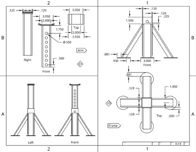 Jack Stand Scale Model by james.org | Download free STL model ...