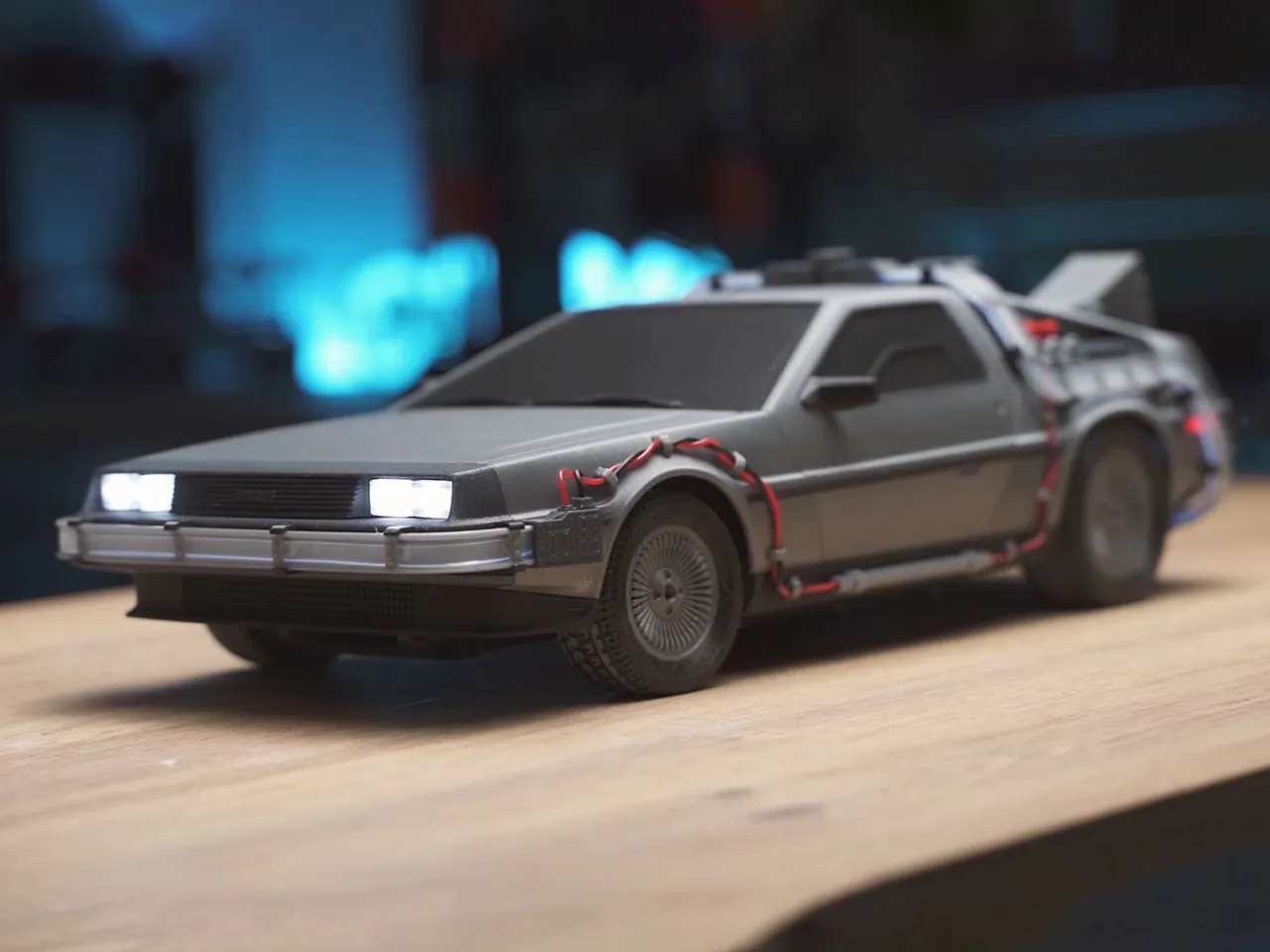 Back to the future DMC Delorean RC 1/10 by Duke Doks | Download free ...
