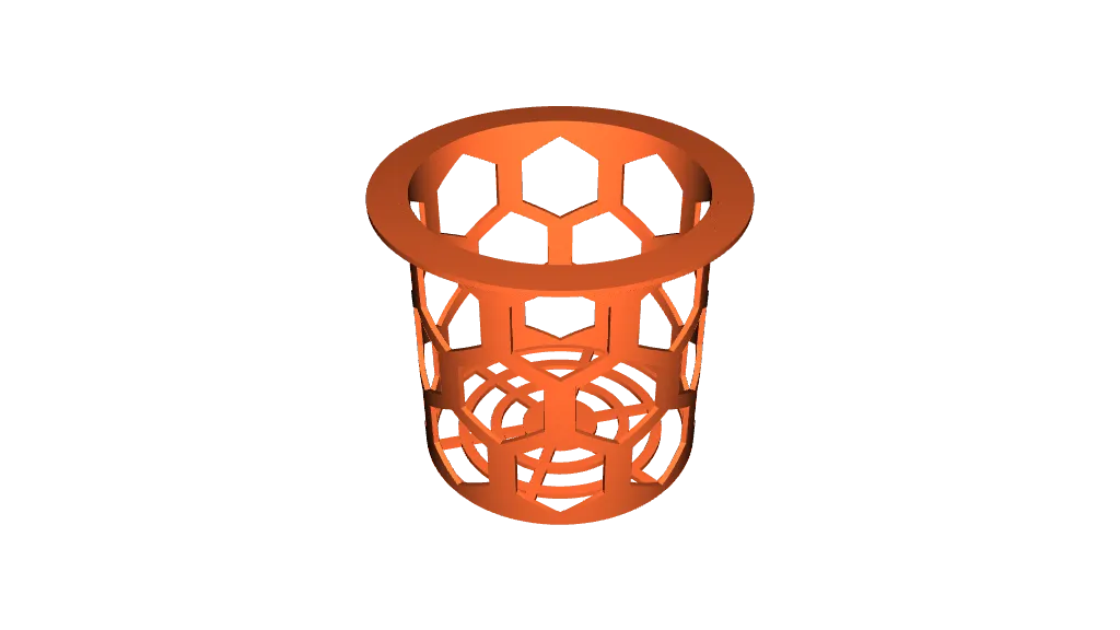 50mm / 2in Hydroponic Net Cup by Fatato | Download free STL model ...