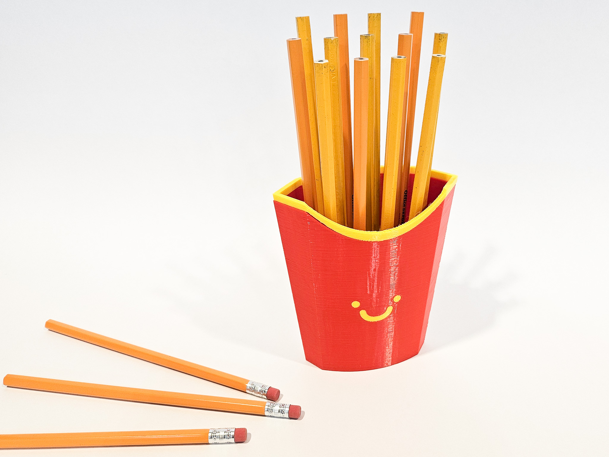 Fries Pencil Holder by CheezyLabs | Download free STL model ...
