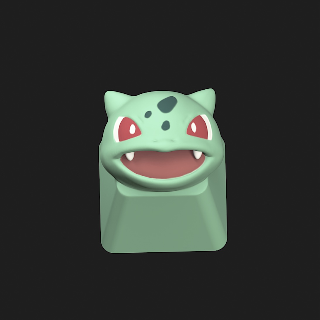 BULBASAUR KEYCAP Nº0001 by Creative Dicks | Download free STL model | Printables.com