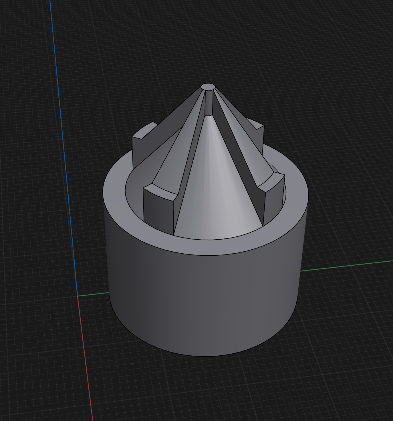 Paint Tip for Work Trestle by StainlessMike | Download free STL model ...