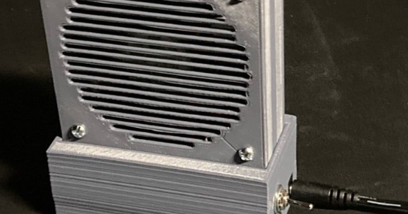 80mm Fan box with grill and base by cabbage63 | Download free STL model ...