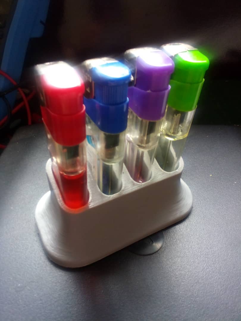 Lighter holder by José Brito | Download free STL model | Printables.com