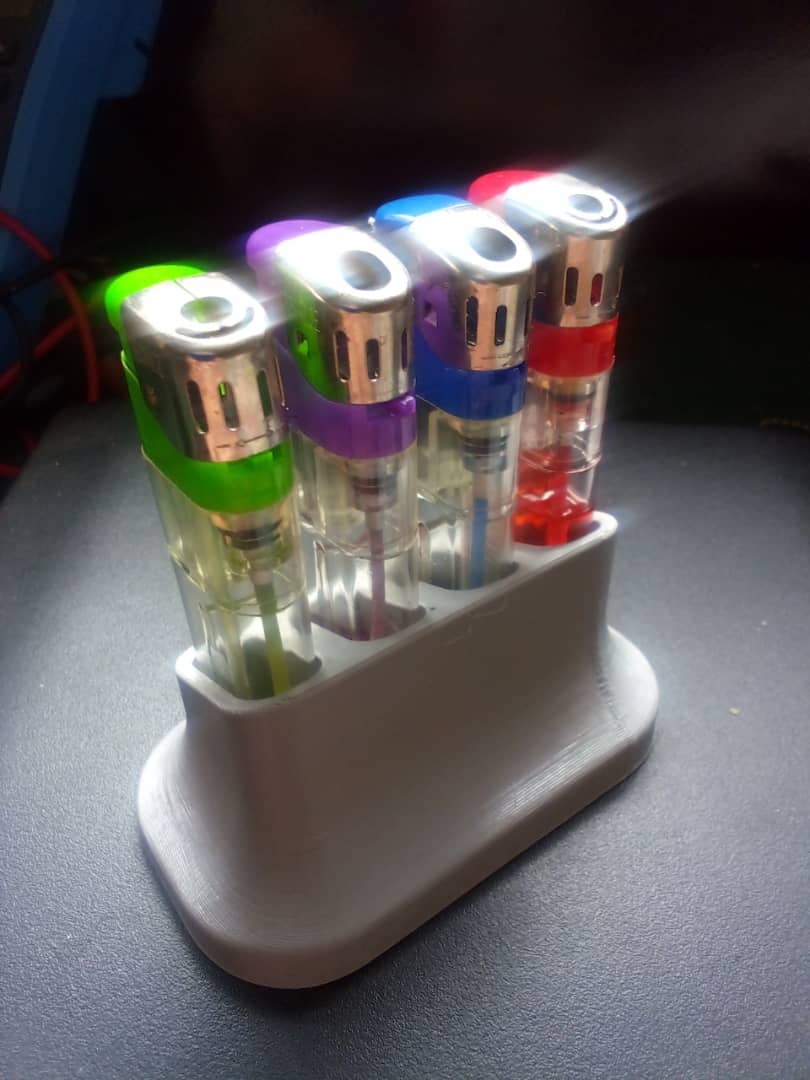 Lighter holder by José Brito | Download free STL model | Printables.com