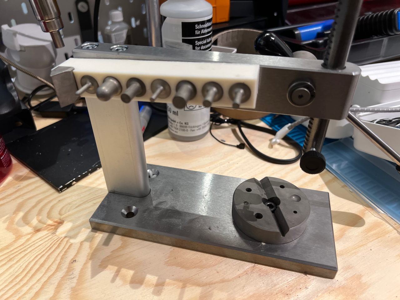 Die press holder for Proxxon MP-120 Micro Press / Arbor by MC ...