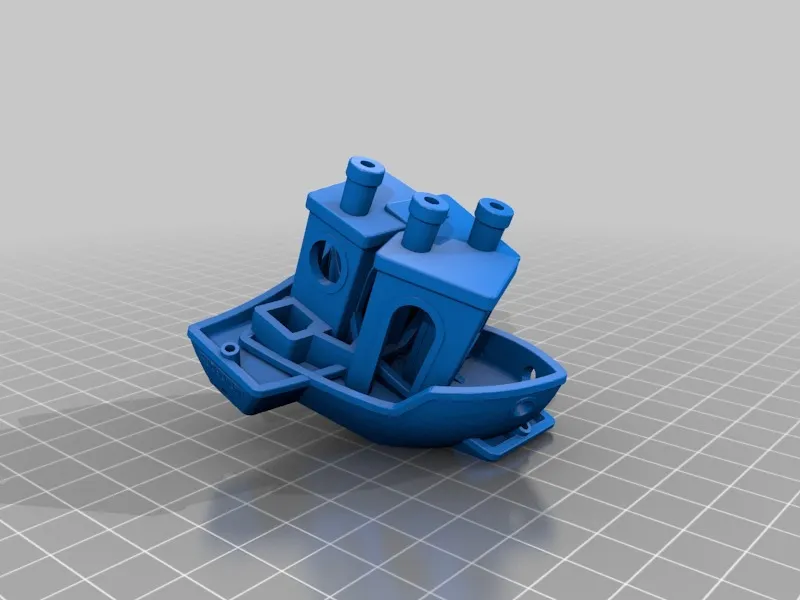 Glitched 3DBenchy by Luc van Herwaarde | Download free STL model ...