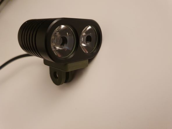 LED Light Adapter for GoPro Mount by MeisterD | Download free STL model ...