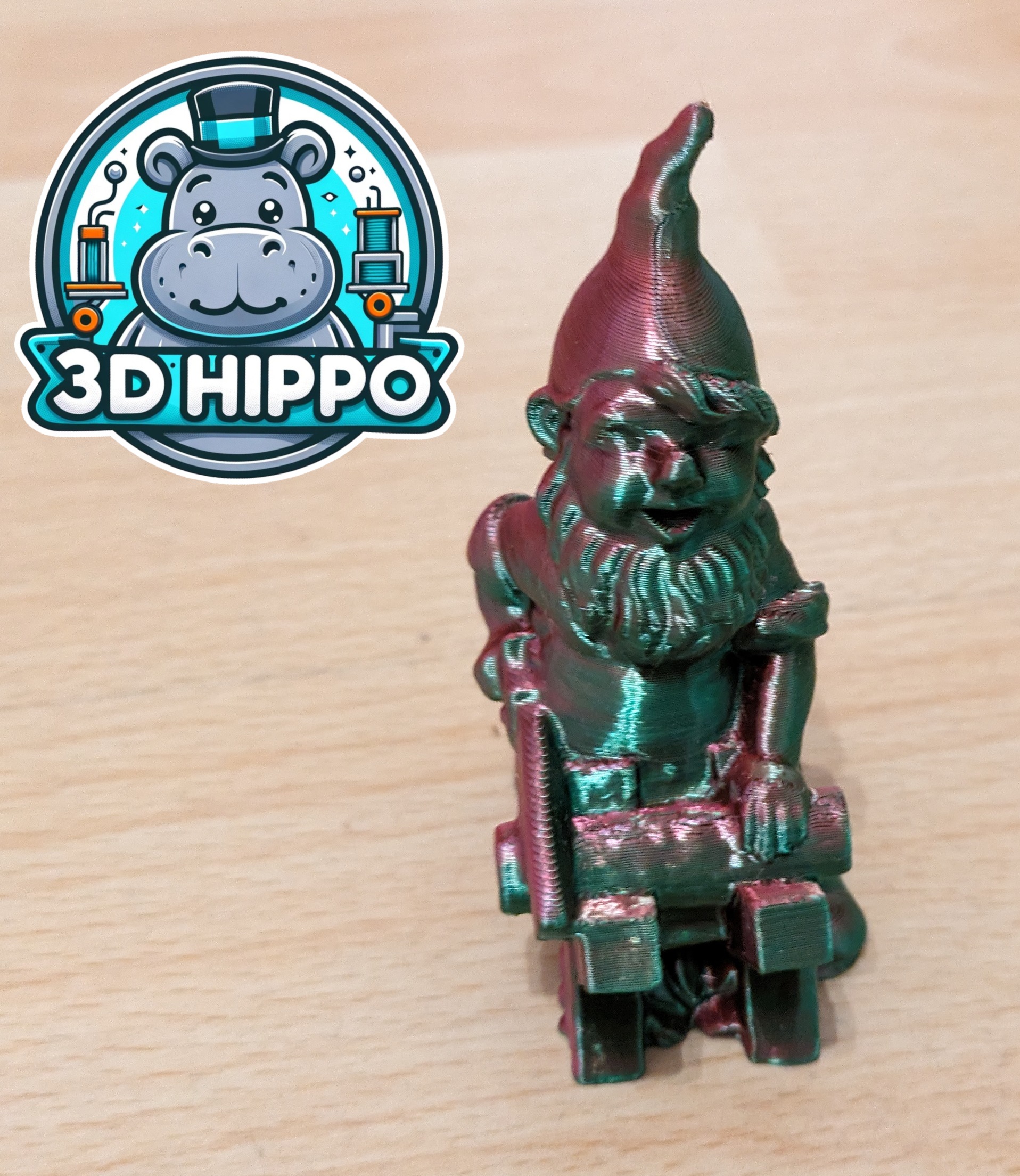 Garden Gnome by 3DHippo | Download free STL model | Printables.com