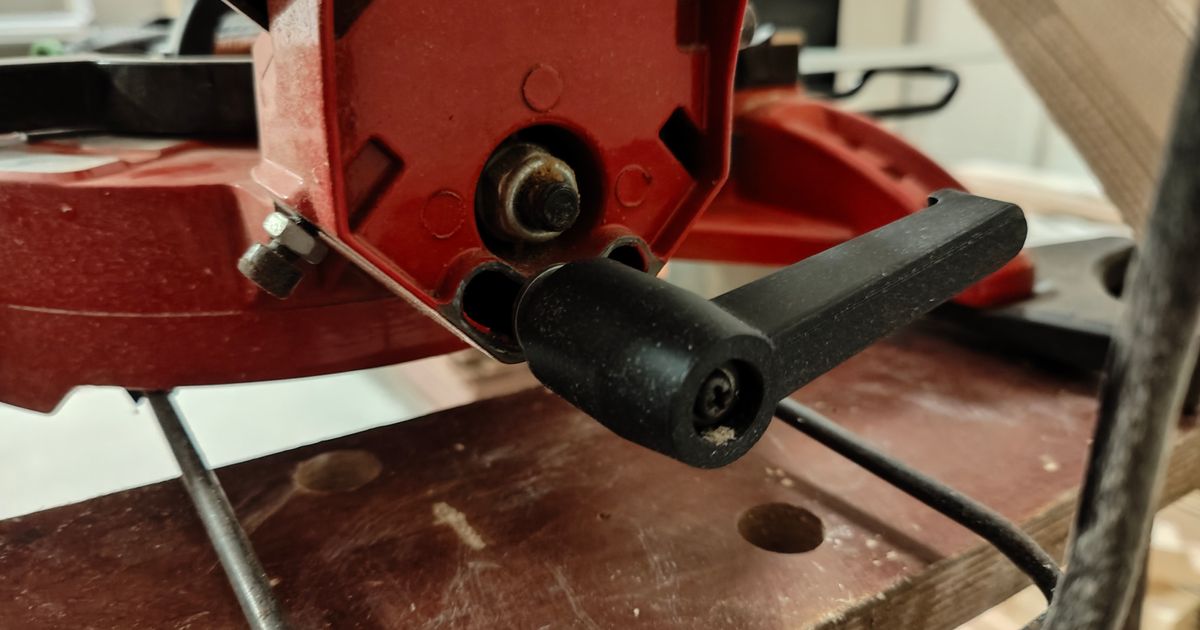 Einhell milter saw handle by Tweako | Download free STL model ...