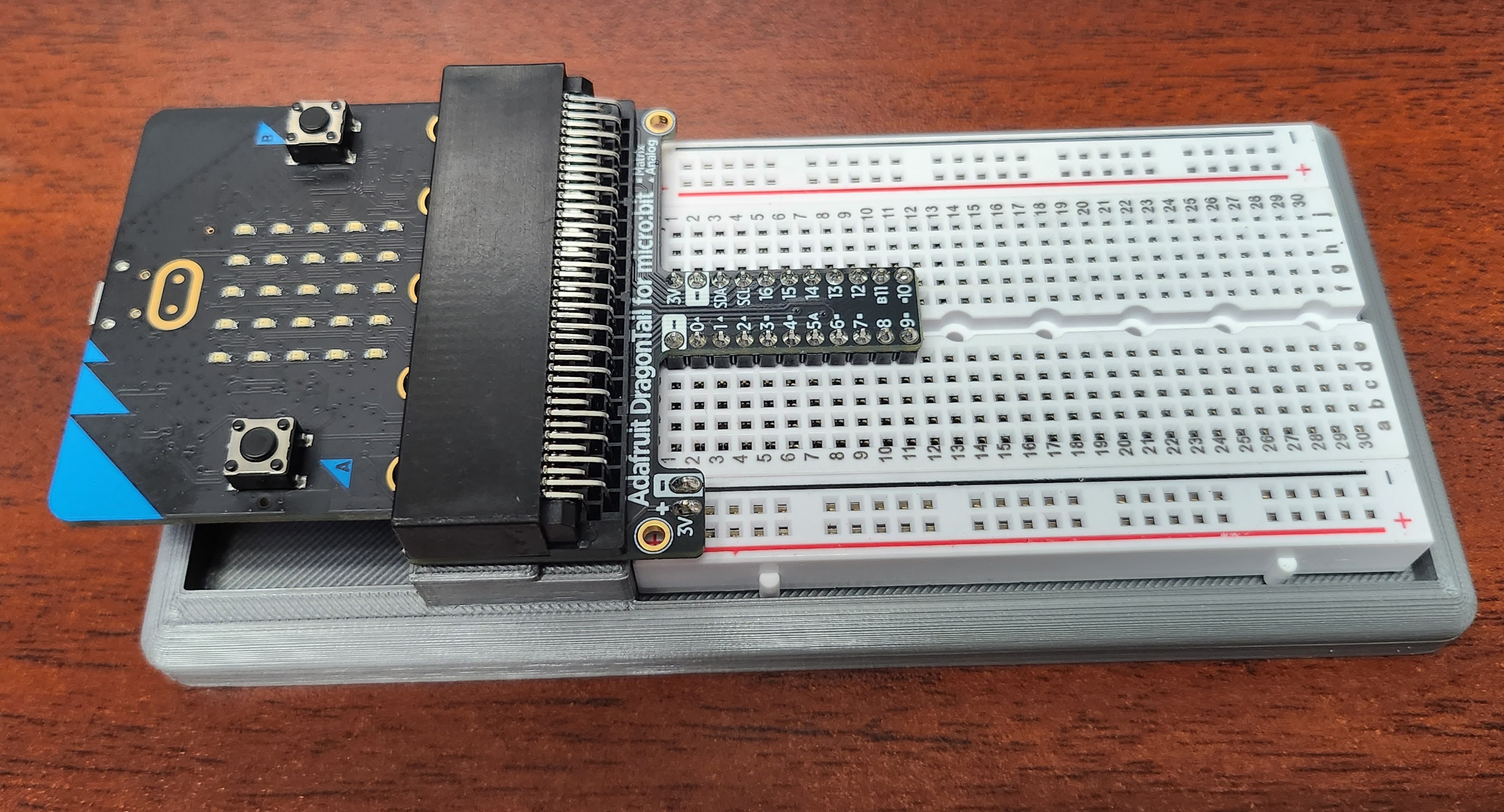 Micro:Bit Workstation by SF2019 | Download free STL model | Printables.com