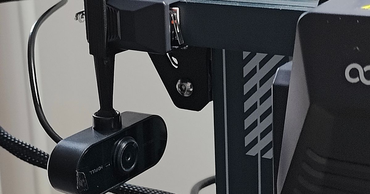 Neptune 4 webcam mount by Tweako | Download free STL model | Printables.com