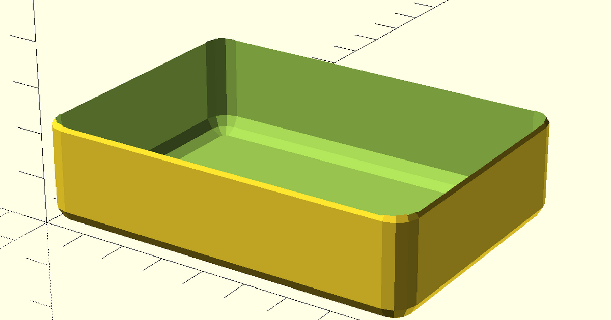 Soap Bar Mold - OpenSCAD by Reshoot | Download free STL model ...