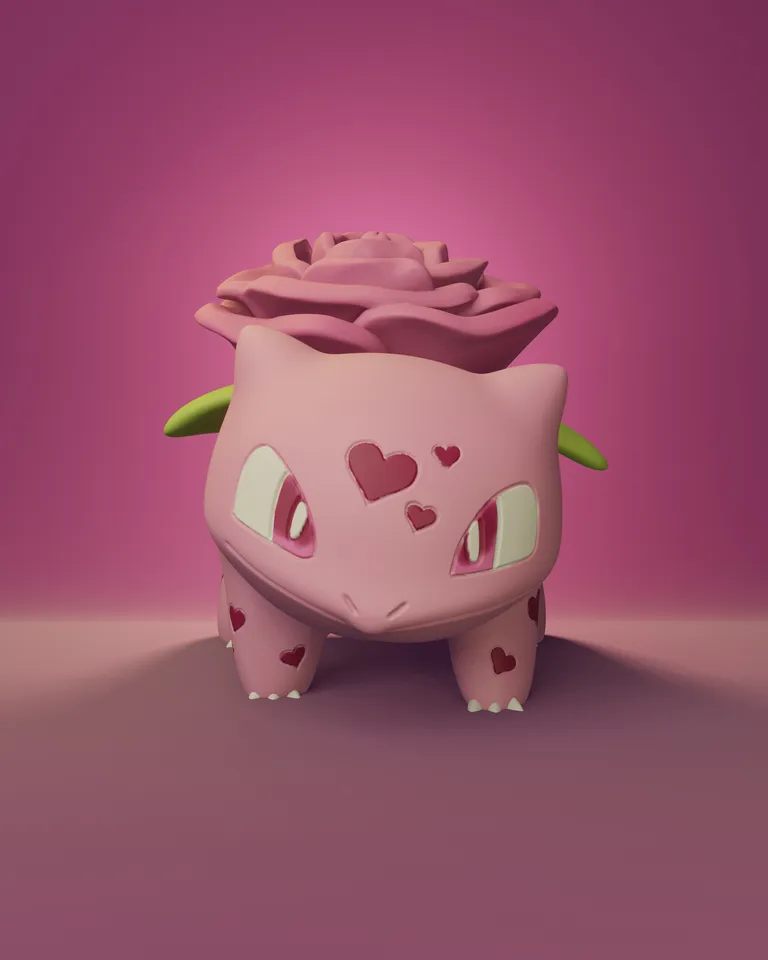 bulba-rose by G_Coder | Download free STL model | Printables.com