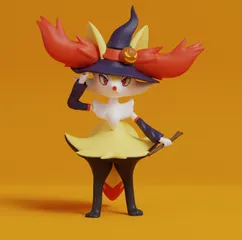 witch by Moriel | Download free STL model | Printables.com