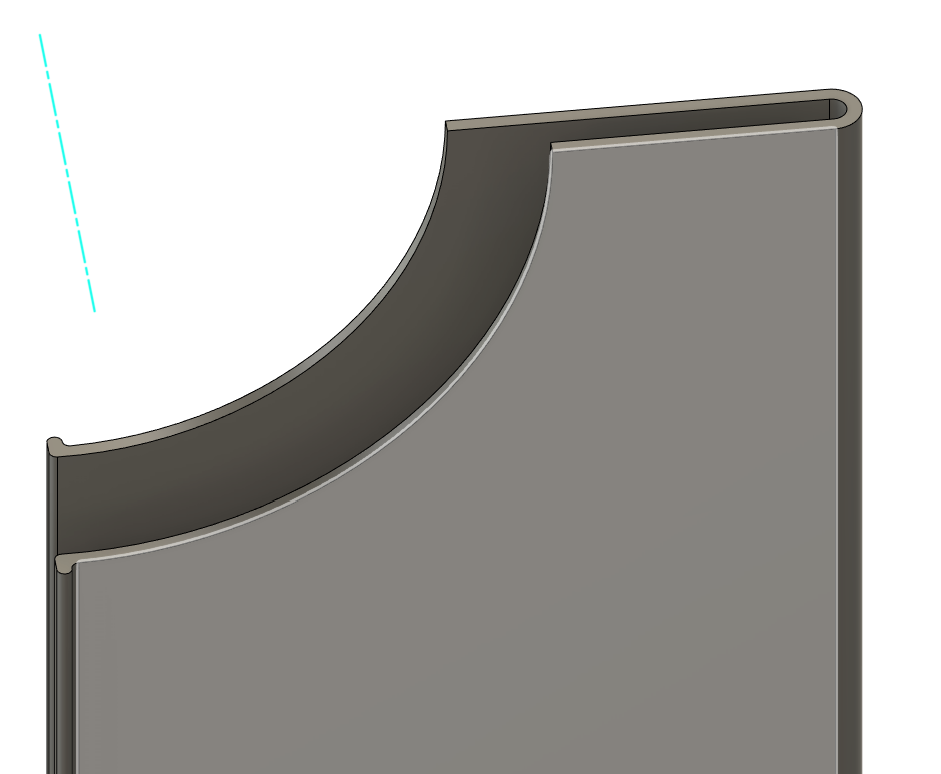 Slanted blade guards for kitchen knives (remix) - parametric & vase ...