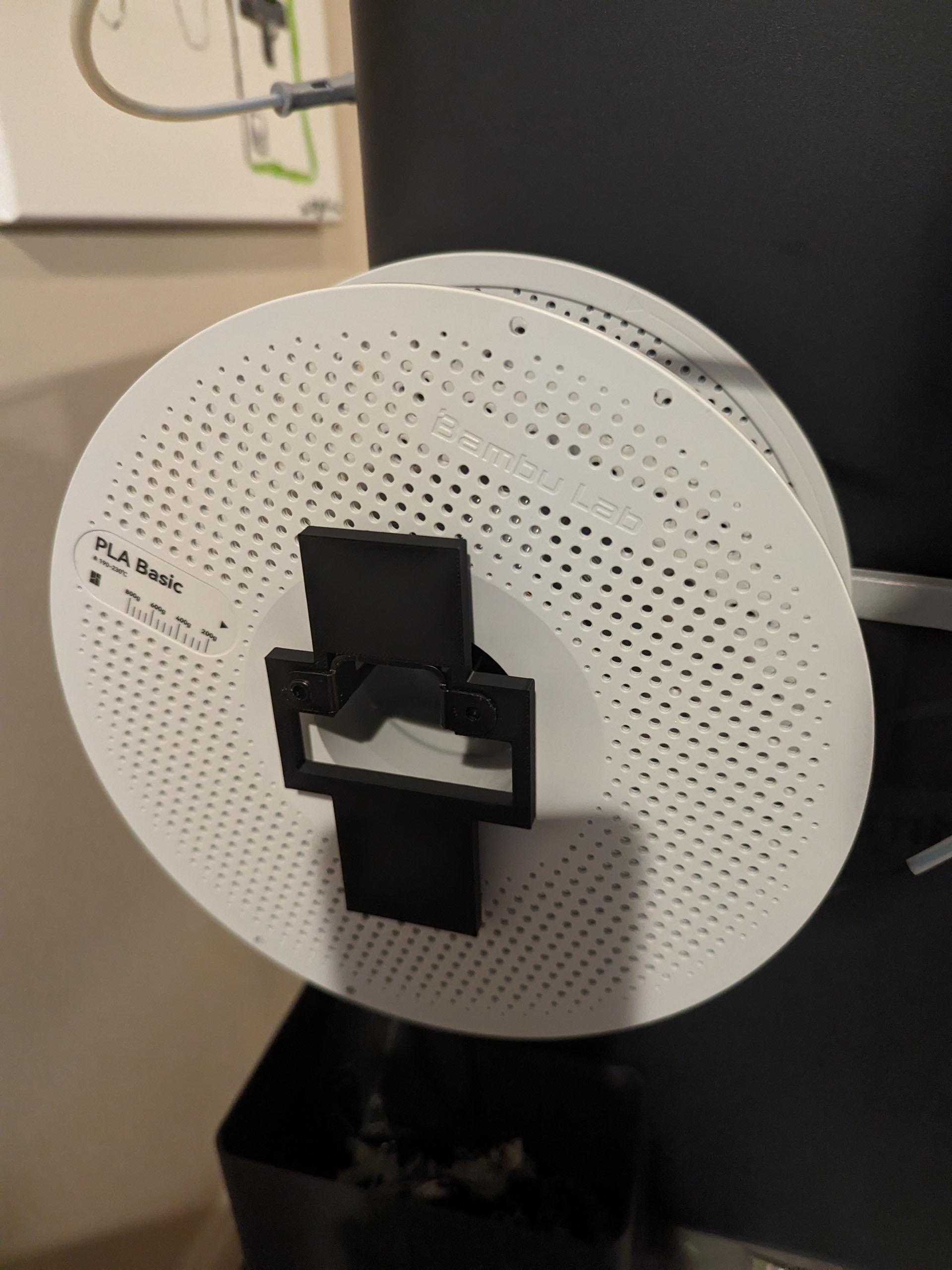 Filament Lock For Bambu P1/X1 Spool Holder por Zach Chai | Descargar ...