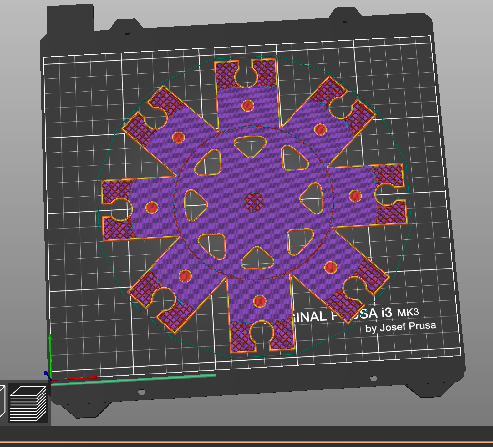 Turntable magnet insert by JAW | Download free STL model | Printables.com