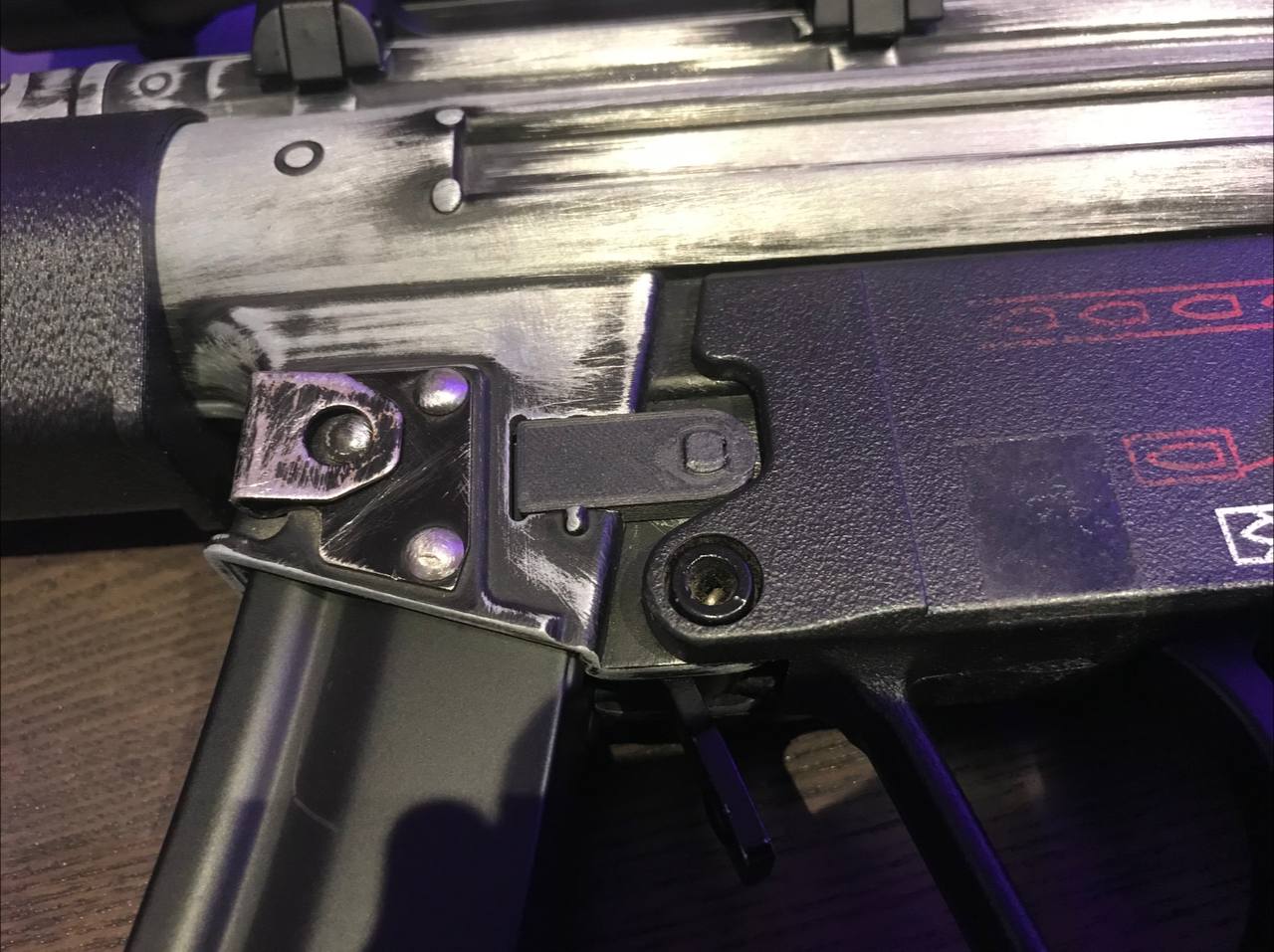 CYMA MP5 Magazine Catch Lever by Safa Sekaninová | Download free STL ...