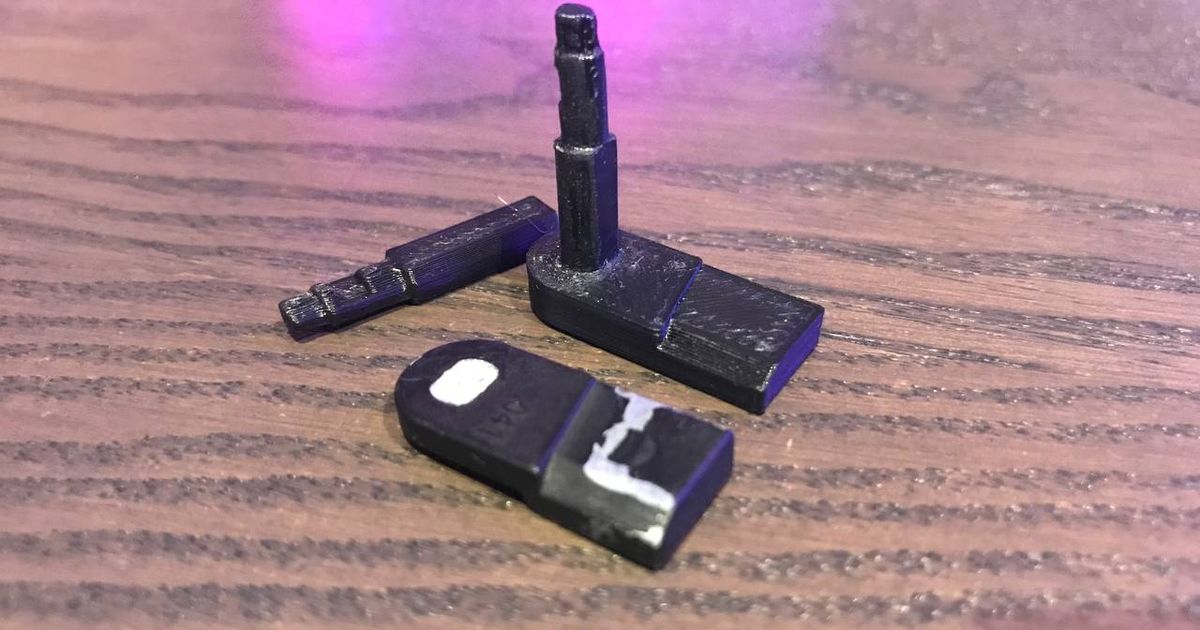 CYMA MP5 Magazine Catch Lever by Safa Sekaninová | Download free STL ...