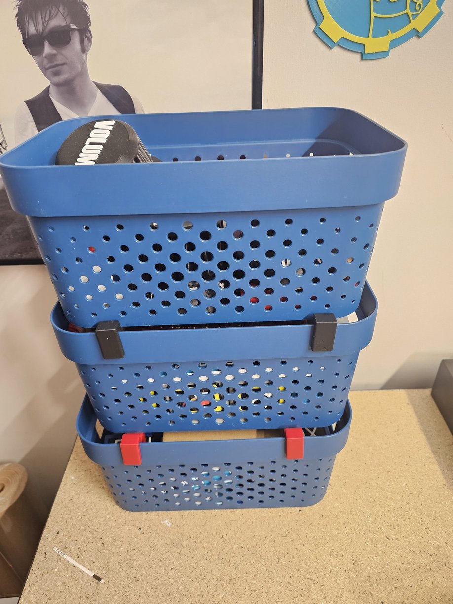 Curver storage box risers by This Noise | Download free STL model ...