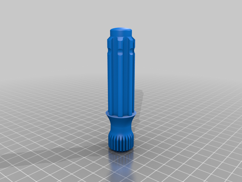 Parametric Klein-Style 2-Piece Screwdriver/Tool Handles (SCAD) by ...