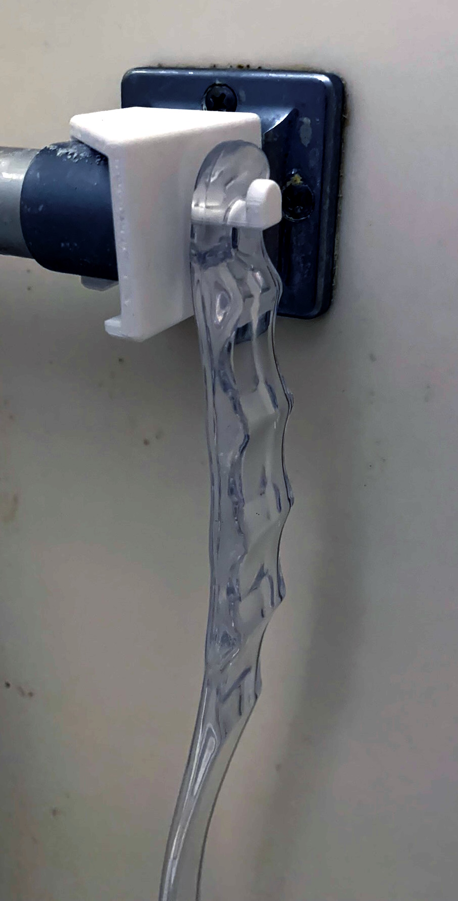 Shower Grab Bar Hook / Hanger by Teraflop | Download free STL model ...