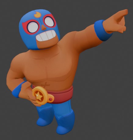 El Primo - Brawl Stars by sonicPulse - MakerWorld