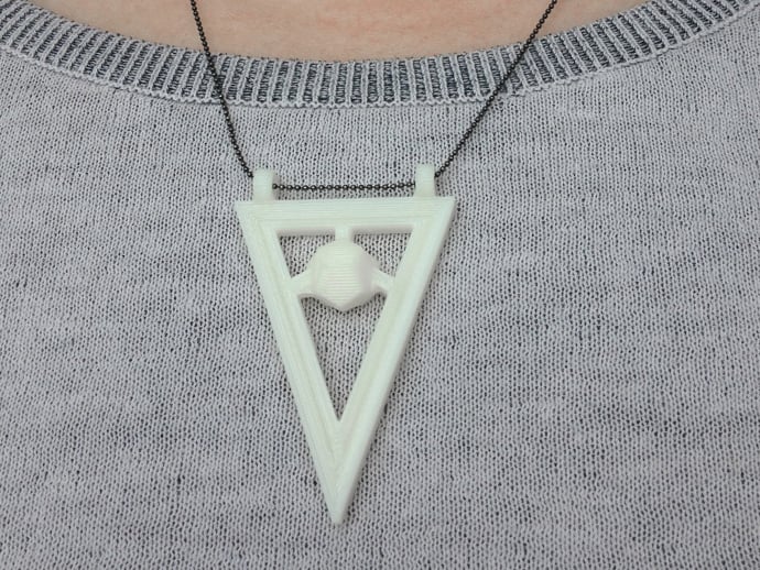 Triangle Pendant by sophywong | Download free STL model | Printables.com