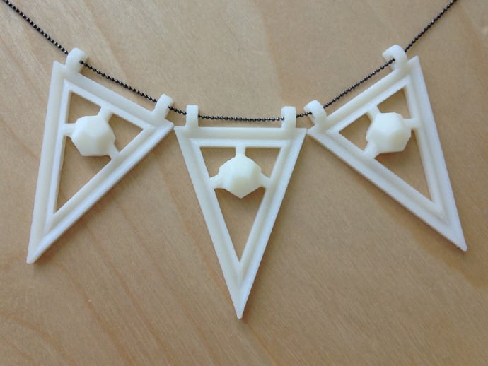 Triangle Pendant by sophywong | Download free STL model | Printables.com