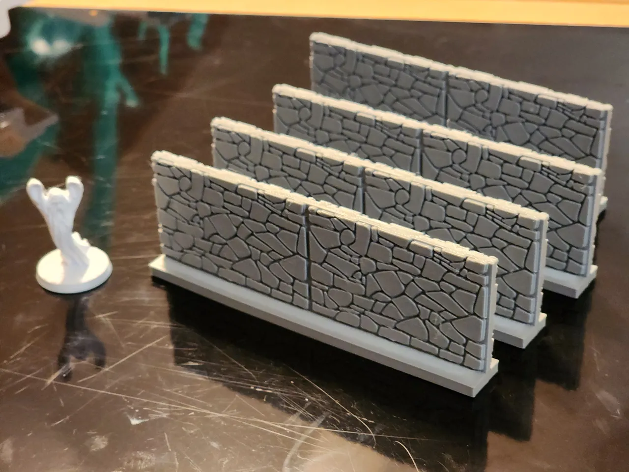28 MM Stone Wall - Support-Free for Tabletop Gaming by DakarRagaron ...