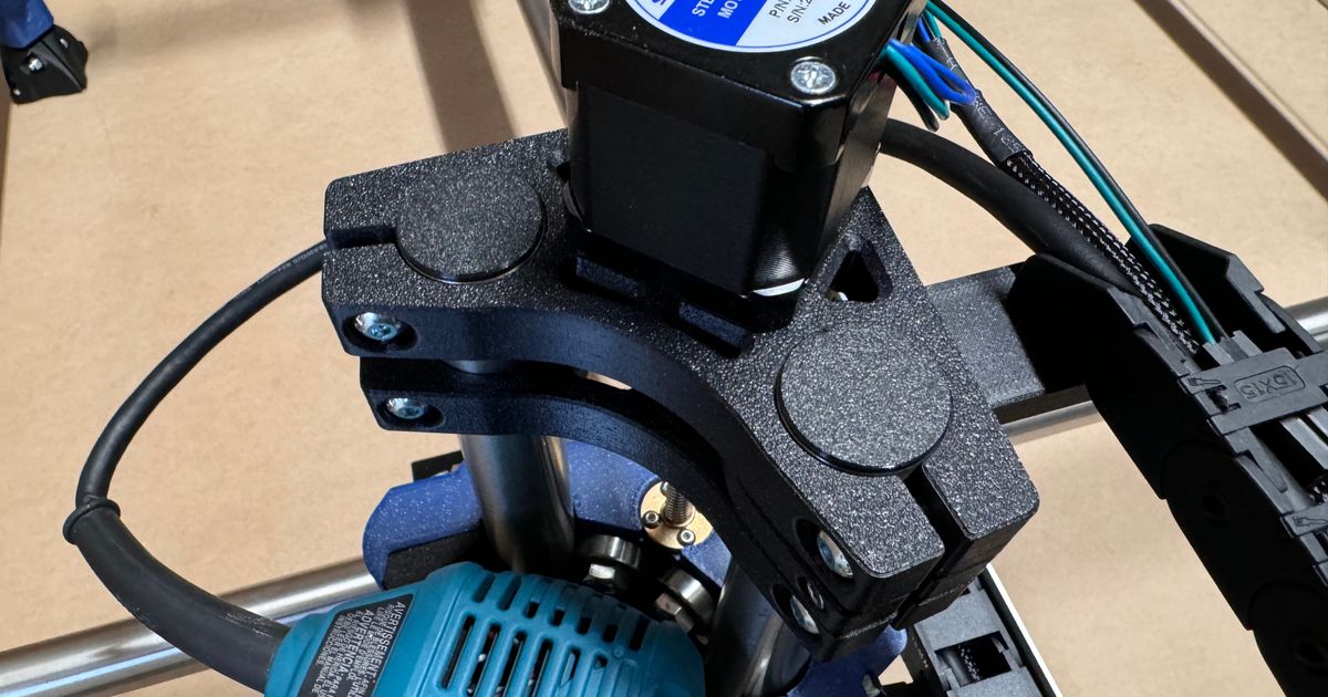 Mostly Printed CNC Primo J-25.4mm MPCNC - Tube Plugs TPU by Mike G. | Download free STL model ...