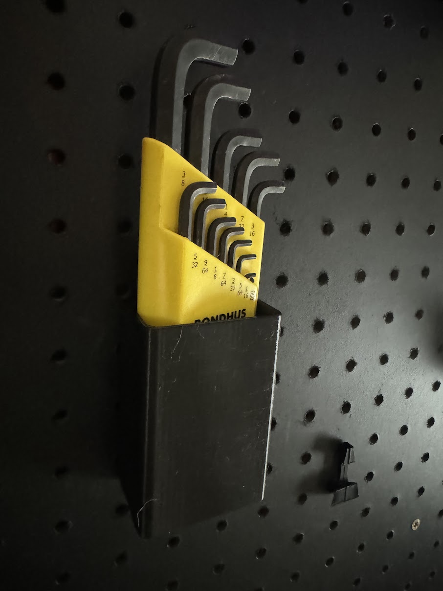 Sy's Peglock - simple bin for Bondhus allen keys by igloopup | Download ...