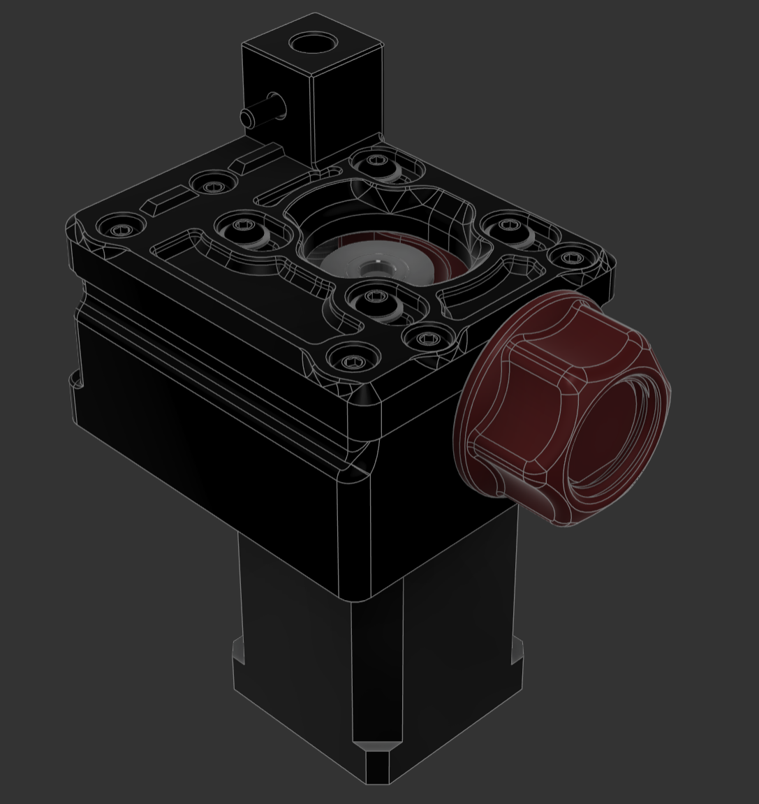 Voron V0.2 R1 AB Motor Tensioner Upper by driftrotor | Download free ...