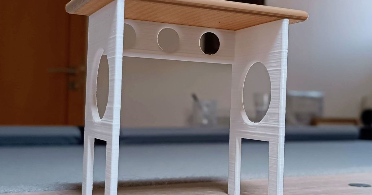 Barbie Doll's Desk by Baloo 3D | Download free STL model | Printables.com