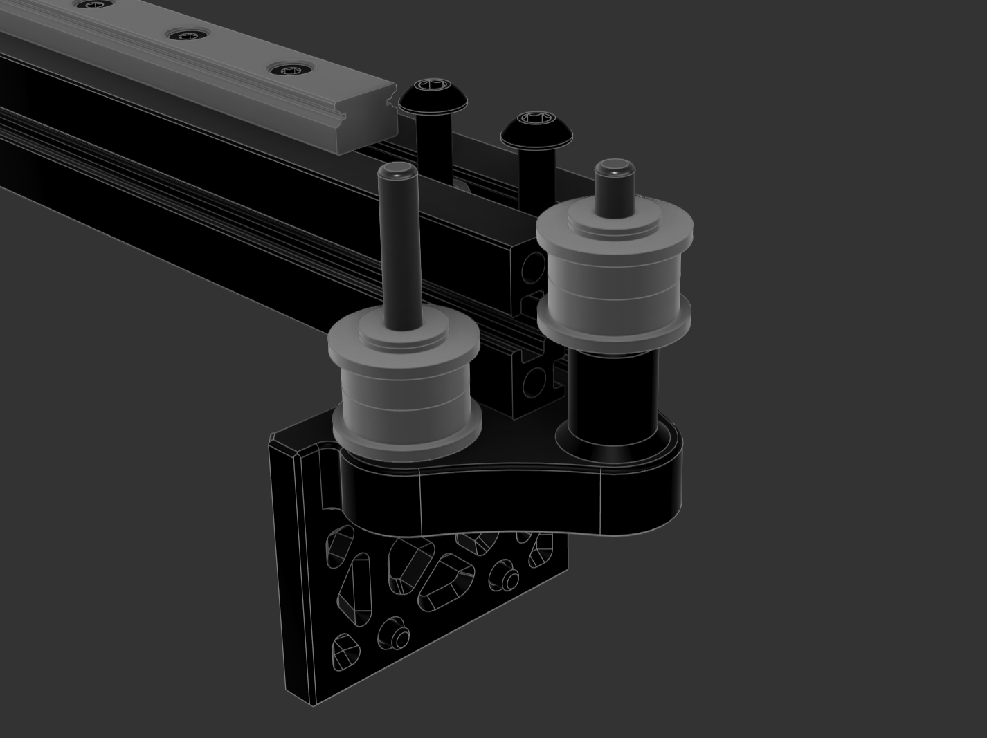 Voron V0.2 R1 Pin Mod - LIGHT GANTRY by driftrotor | Download free STL ...