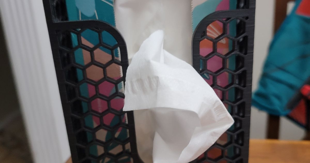 Kleenex Box Holder by Tworiginal | Download free STL model | Printables.com