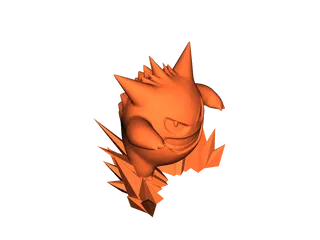 Gengar Explosion by Garrison Cobb | Download free STL model ...
