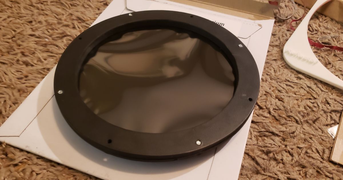 Telescope Reflector Solar (Eclipse) Filter by Daniel Carter | Download ...