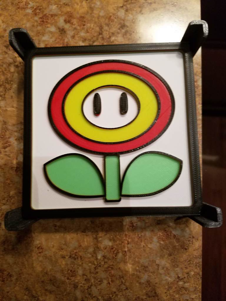Flower Power Coaster by Sirprintsalot8 | Download free STL model ...