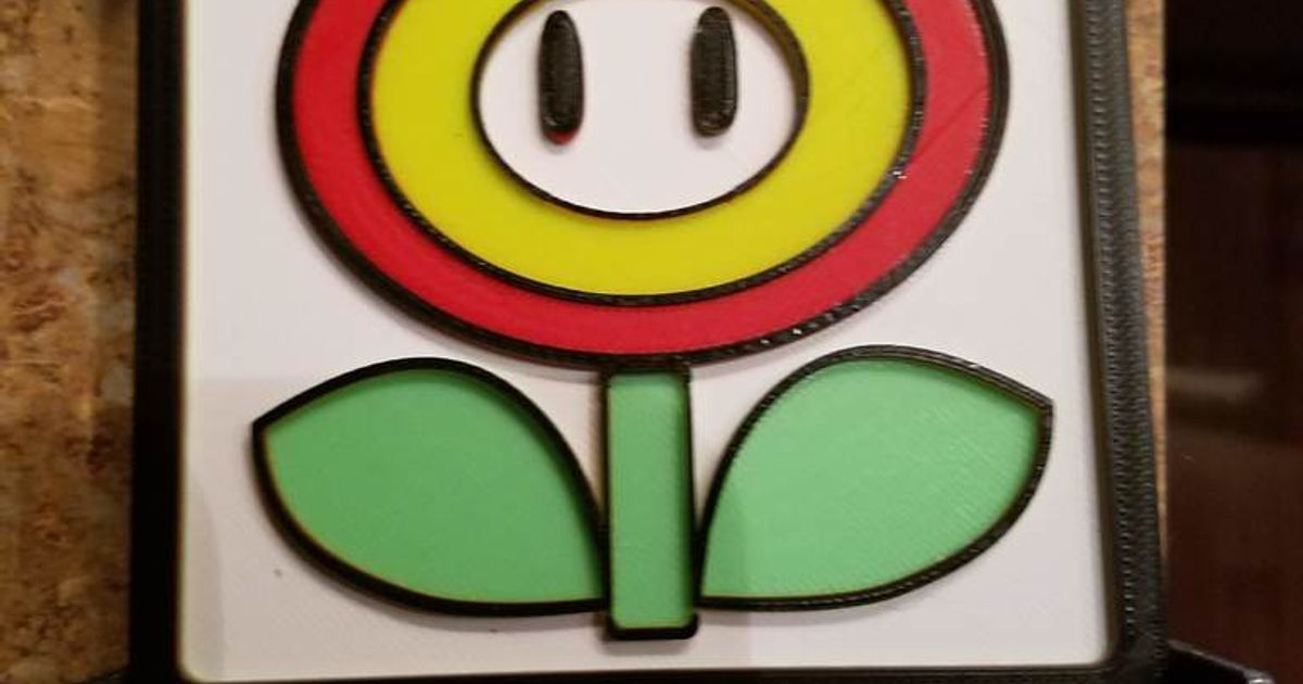 Flower Power Coaster by Sirprintsalot8 | Download free STL model ...