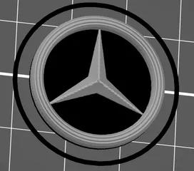 Mercedes-Benz C-Class Coin Holder by Daniel Meidl | Download free STL ...